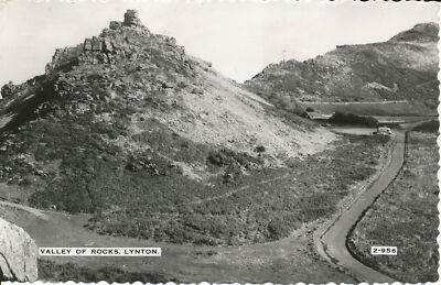 PC24611 Valley of Rocks. Lynton. Dearden and Wade. Sunny South. RP ...