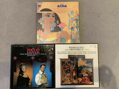 3 VINYL LP RECORDS BULK LOT OF CLASSICAL & OPERA BOX SET | eBay Australia