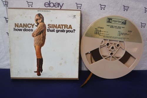 Nancy Sinatra, How does that grab you?, 1966 Reprise RS 6207 71/2 4 track Reel | eBay