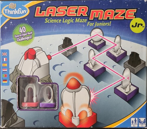Laser Maze Jr Thinkfun Stem Game For Kids Educational Logic Puzzle ...