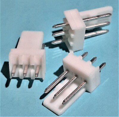 5-Pieces of Molex 22-27-2031 3-pin Vertical Header with locking ramp | eBay