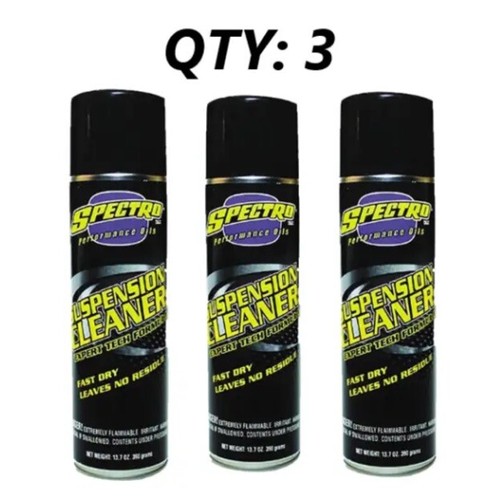 X3 Spectro SUSPENSION CLEANER Acetone Spray Cleaner Contact MOTORCYCLE ...