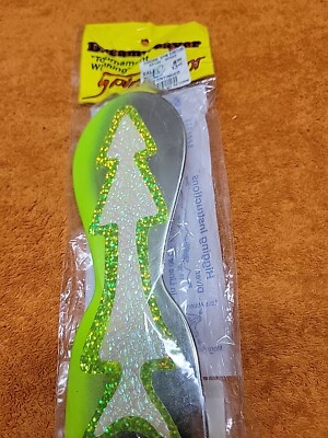 W•8" The Spin Doctor Chrome Lemon Icicle Rotating Flasher Salmon ...