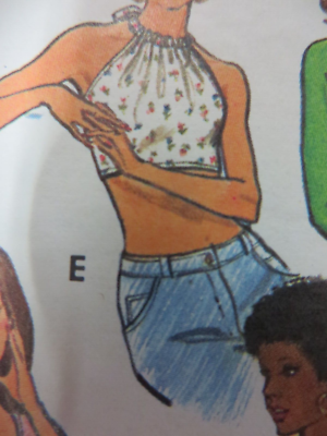 Halter Tops Patterns Denim Halter Top: Sew It Simple, Sew It Fast