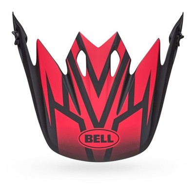 Bell Helmets 7137529 Visor for MX-9 MIPS Disrupt Helmets - Matte Black ...