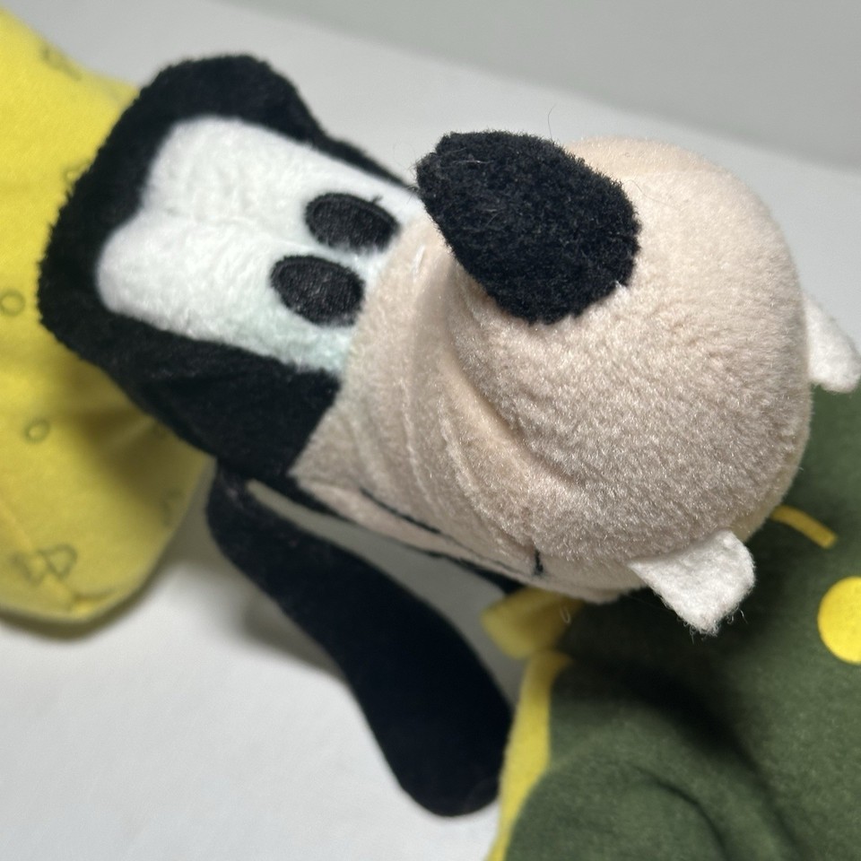 Vintage Disney Goofy 17" Plush CHEESEHEAD - I Love Wisconsin Cheese ...