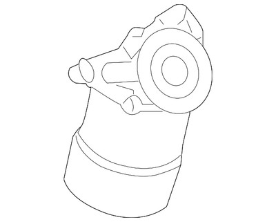 Genuine Volkswagen 2002-2008 Volkswagen - Oil Filter Housing 022-115 ...