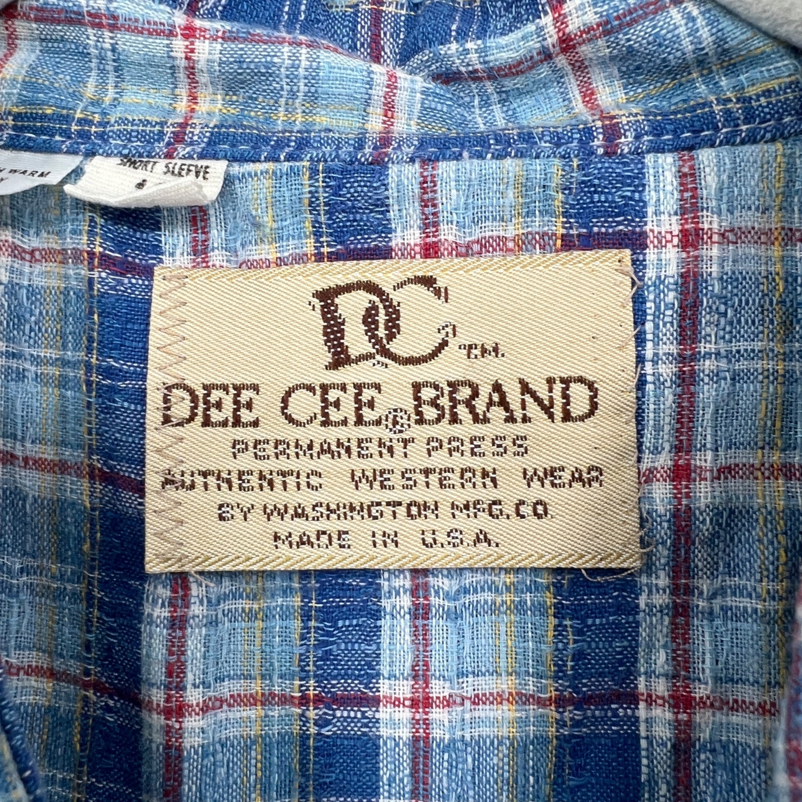 Dee Cee Brand Authentic Western Wear Short Sleeve Nec… - Gem