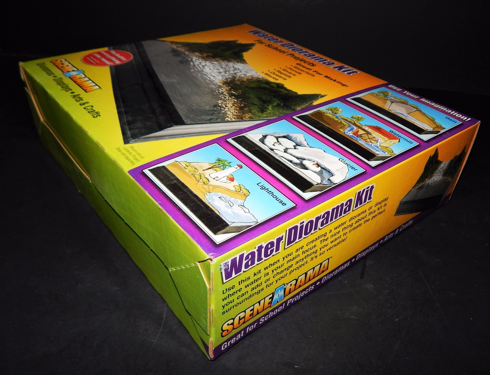 Scene-A-Rama Water Diorama Kit Waterfalls Ponds Rapids School Projects ...