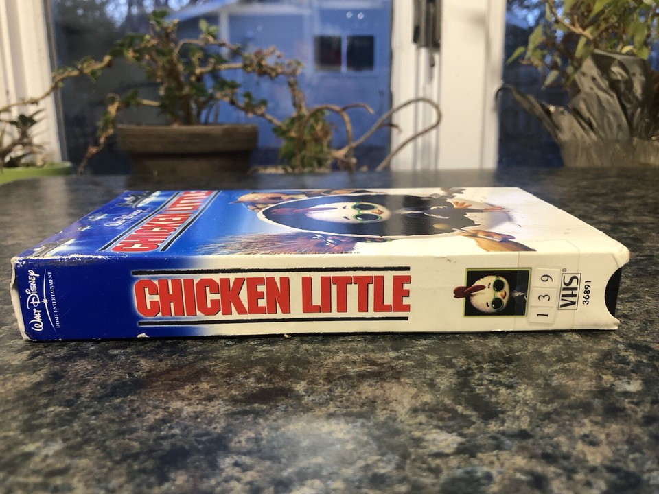 Chicken Little VHS Tape 2006 Disney Movie Club Exclusive Late Release ...