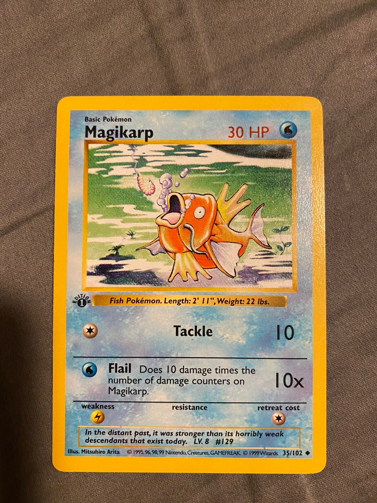 Original Magikarp Card