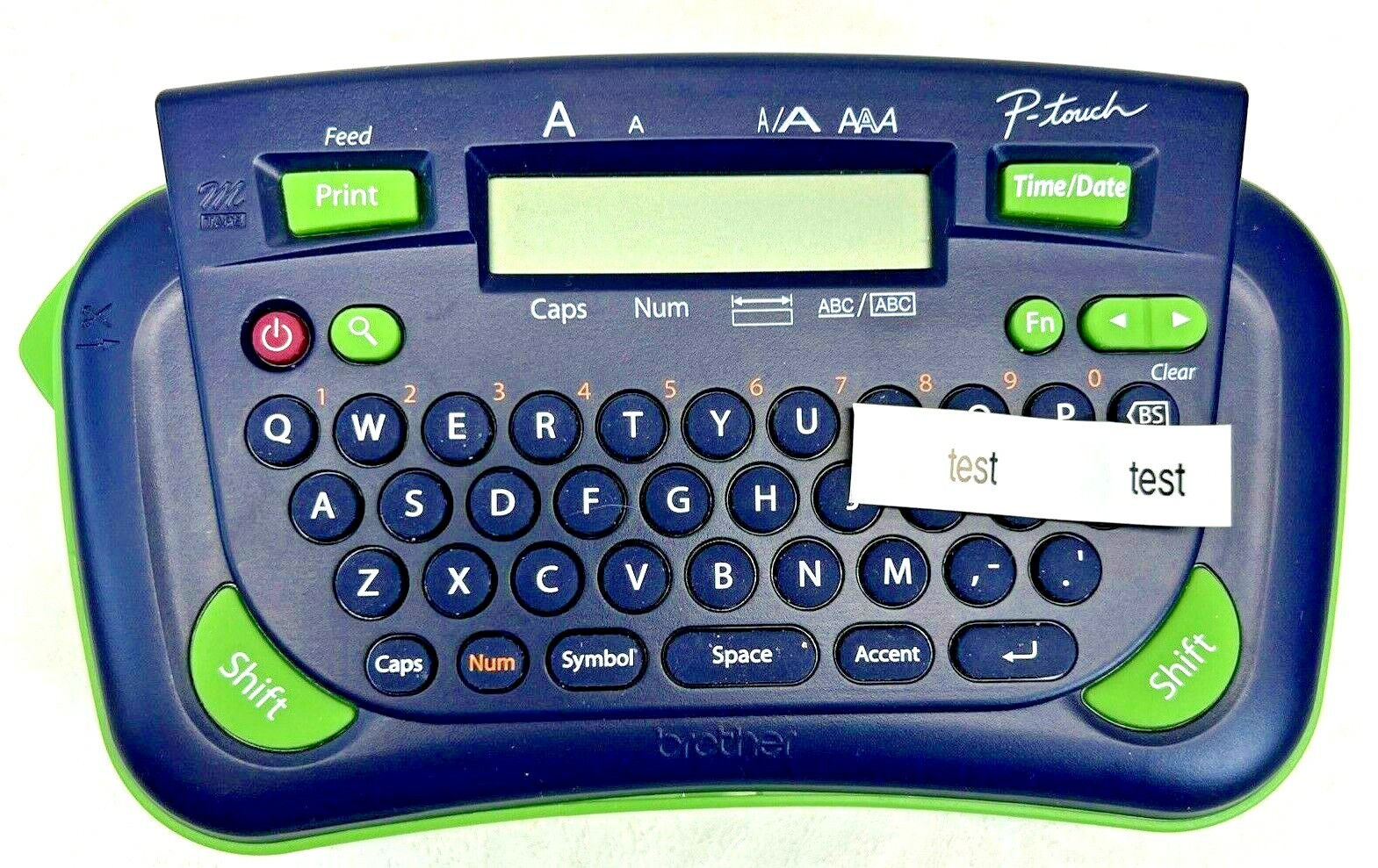 Brother P-Touch Model PT-80 Handheld Label Maker With Tapes and Manual ...