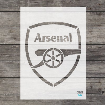 craft templates Arsenal STENCIL London Football Team Airbrush Decor ...