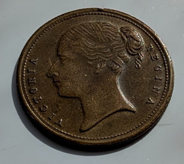 Unknown Antique Queen Victoria Coin Eagle Bird Gold Lustre English Old ...