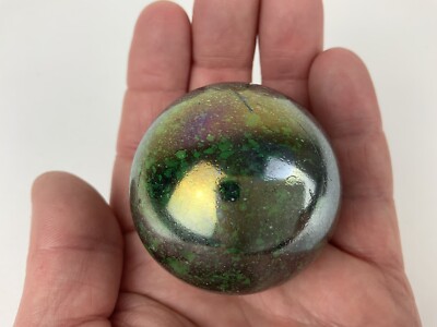 TOE BREAKER 50mm (2") JUPITER Marble Speckled glass ball Toebreaker ...