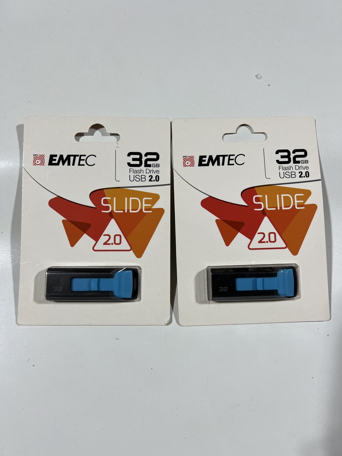 EMTEC ECMMD32GC452 Slide 32GB USB 2.0 Flash Drive (Lot of 2) | eBay
