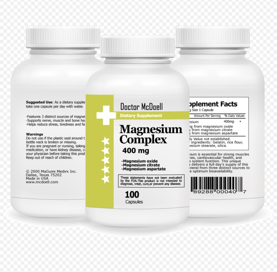 Magnesium Complex, Treat Symptoms of Stomach Upset, Heartburn, Acid ...