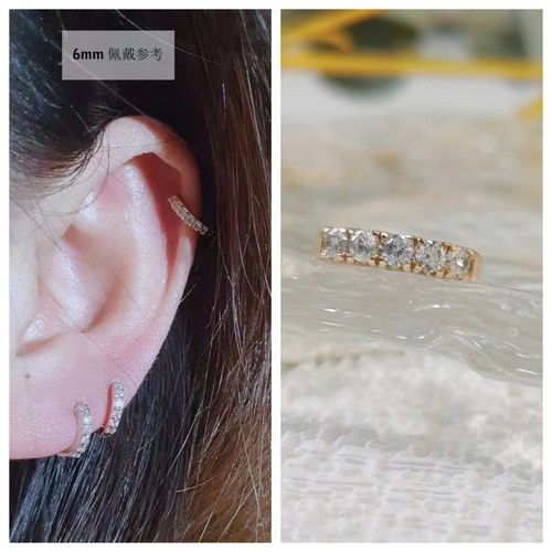 Earring Stud Crystal Dangle Dics Wedding Titanium Plated Christmas Gift ...