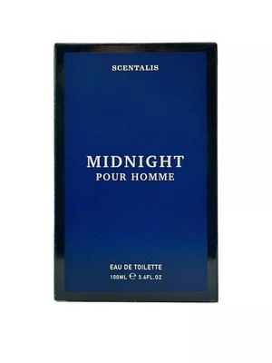 Scentalis MIDNIGHT POUR HOMME Men’s Eau De Toilette Perfume 100ml New ...