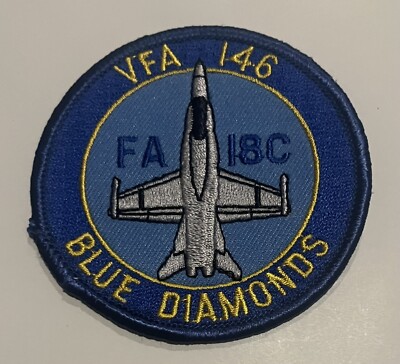 VFA 146 Blue Diamonds FA 18C US Navy shoulder patch | eBay