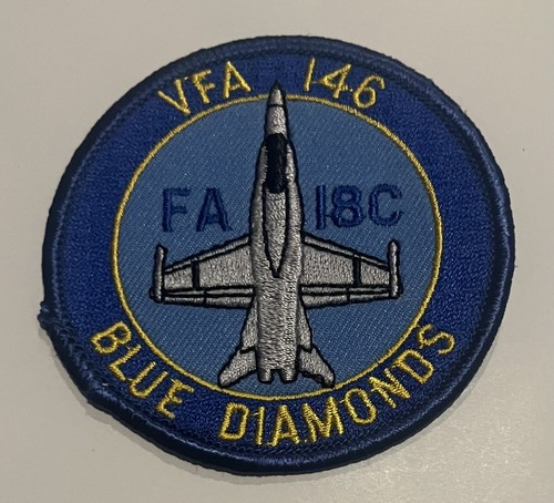 VFA 146 Blue Diamonds FA 18C US Navy shoulder patch | eBay