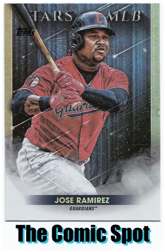 2022 TOPPS ~ JOSE RAMIREZ #SLMB-7 ~ STARS OF THE MLB ~ CLEVELAND ...