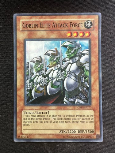 Yu-Gi-Oh! TCG CRV-EN020 Goblin Elite Attack Force Unlimited Super Rare ...