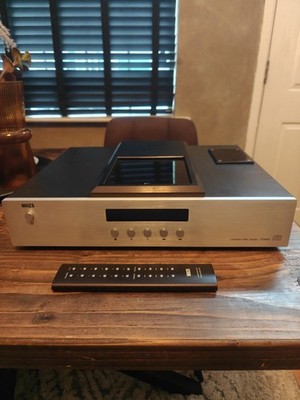 MHZS CD66E Vacuum Tube Top Loader CD Player Silver + Remote + Plug RRP ...
