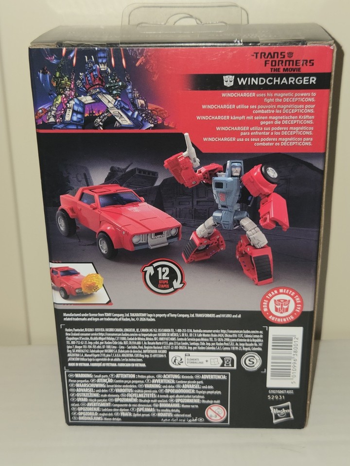Transformers The Movie Studio Series 86 Windcharger NEW Deluxe Class In ...