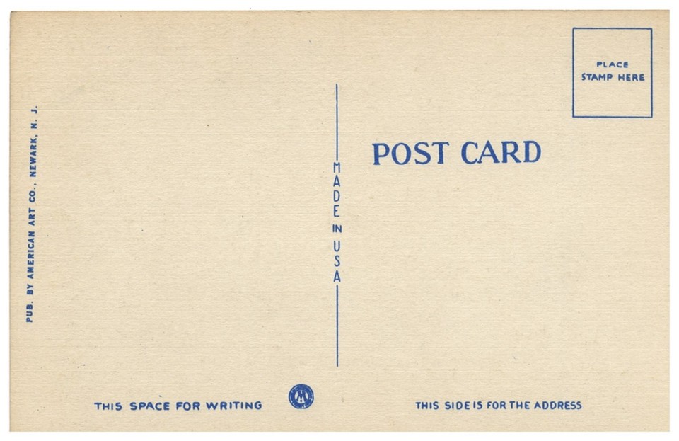 Judaica: Beth Israel Jewish Hospital, Vintage Car, Newark, NJ. Linen ...