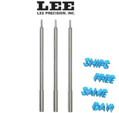 Lee Heavy Duty Guided Decapping Pins for 17 Cal - 204 3 PACK Ruger NEW ...