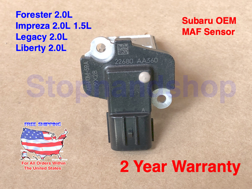 OEM MASS AIR FLOW SENSOR MAF FOR SUBARU 1999-2014 LIBERTY BE BH BL BP ...