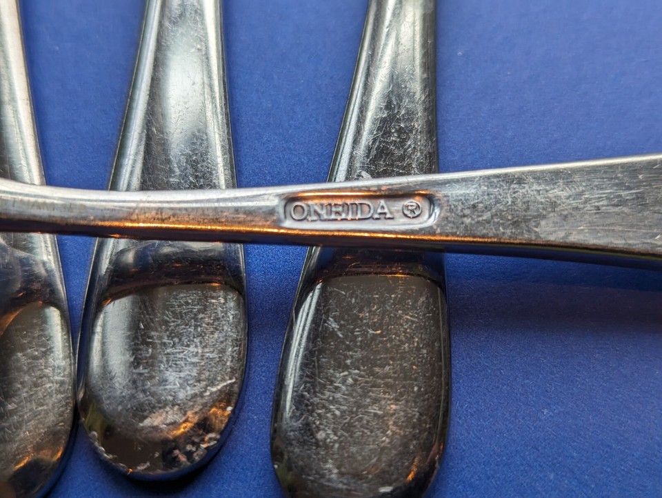 6 Soup Spoons Oneida ICARUS Stainless Steel Flatware Vietnam | eBay