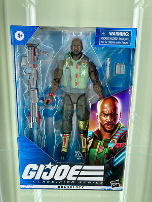 GI Joe Classified ROADBLOCK 01 Hasbro 6" Action figure series wave 1 | eBay