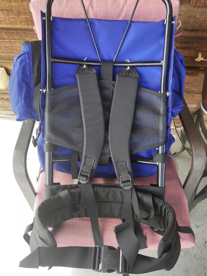 Kelty Yukon External Frame Backpack Regular Size 2 Royal Blue Style ...