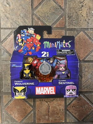 Marvel Minimates PAYBACK WOLVERINE & CLASSIC SENTINEL TRU WAVE 19 X-men ...