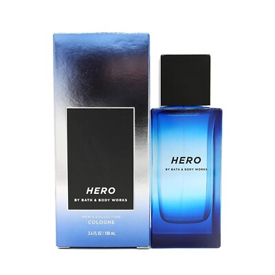 LOT OF 3 Bath & Body Works HERO Men's Cologne 3.4 oz Fragrance Spray ...