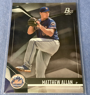 2021 Bowman Platinum Prospect Matthew Allan New York Mets #TOP-22 | eBay