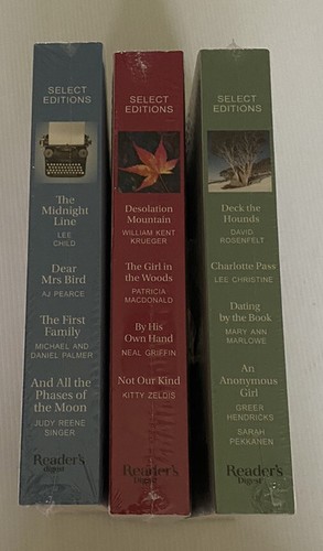 Reader's Digest Select Editions x3 - New & Sealed - Condensed Book ...