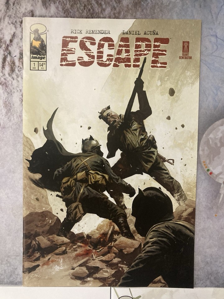 ESCAPE #1 SET X5 1:50,25,15 MOORE EPTING KALUTA REMENDER VARIANT COMIC ...