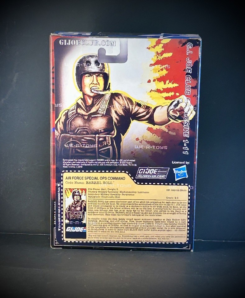 Barrel Roll GI Joe Classified Series Custom indazone customs Stronox ...