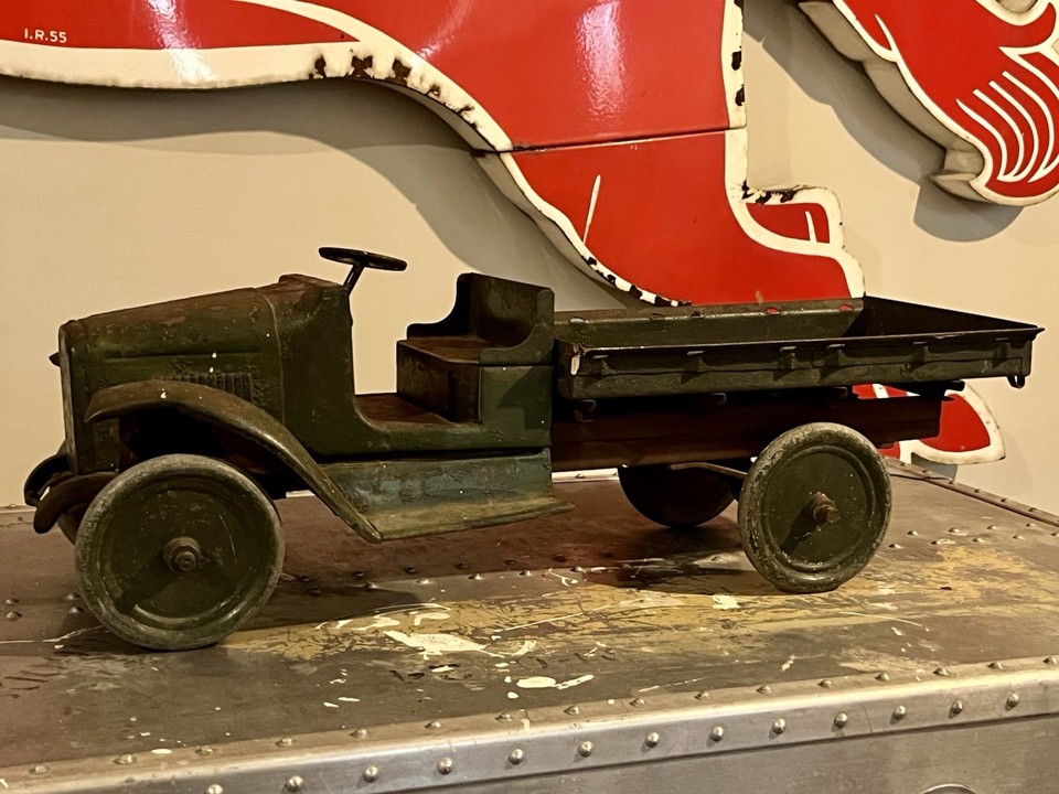 1920’s Buddy L Stake Side Truck Original Pressed Steel Toys Keystone ...