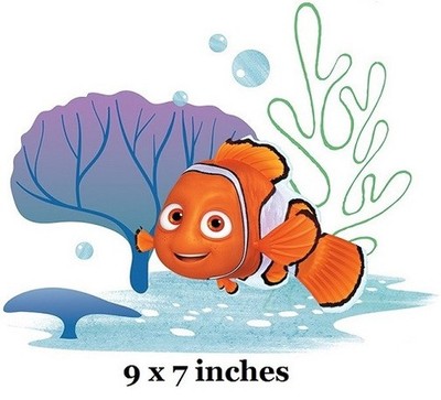 Finding Nemo Decal Wall Art Decor Clownfish Peel & Stick Wallpaper ...