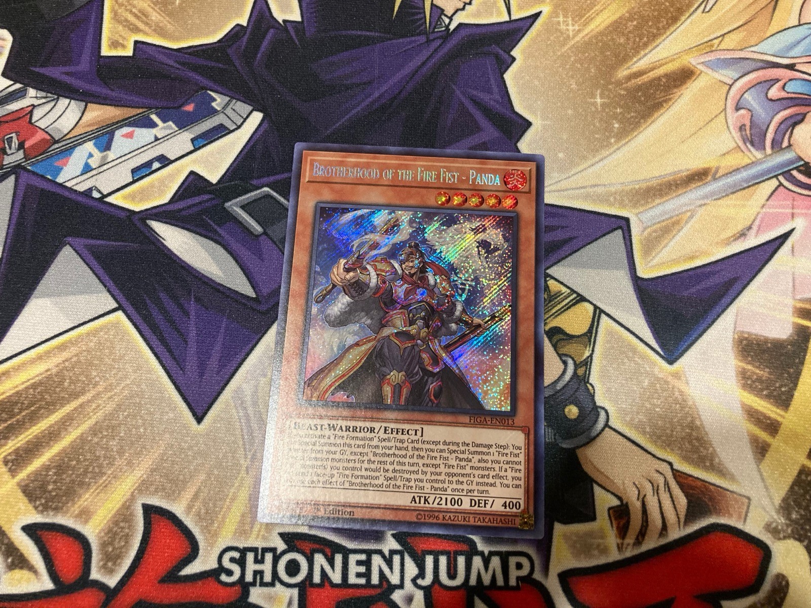 Brotherhood of The Fire Fist - Panda FIGA-EN013 1st Secret Rare NM ...