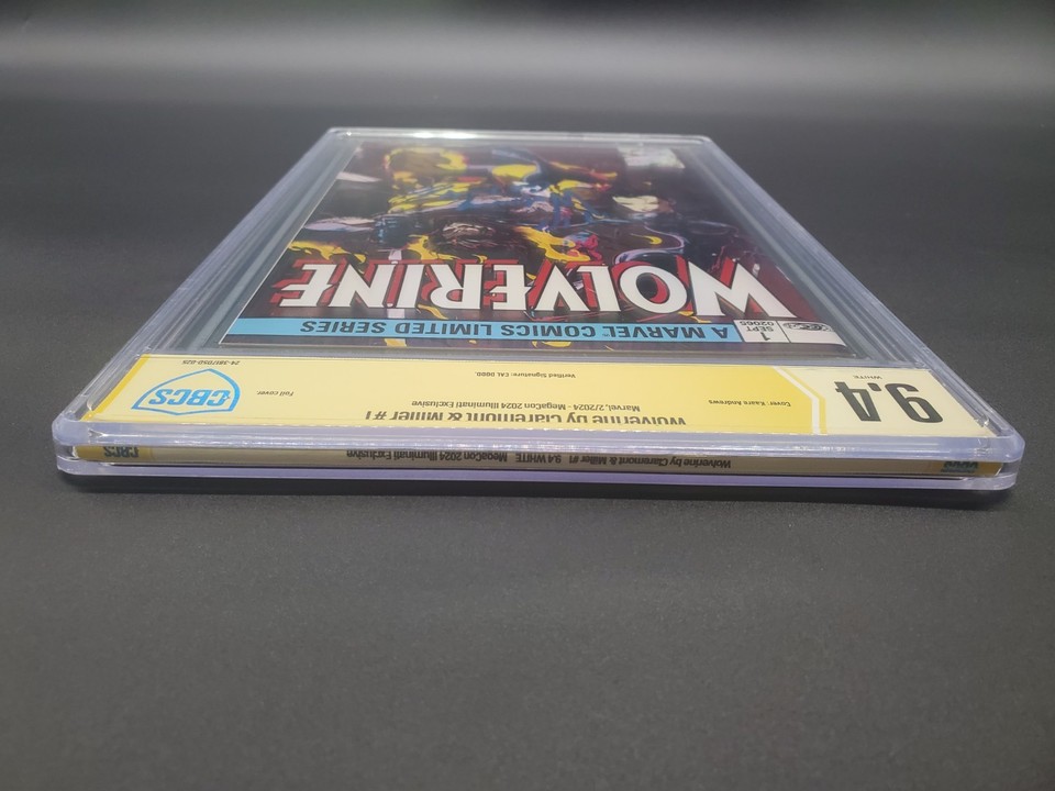 WOLVERINE #1 FOIL MEGACON VARIANT CBCS 9.4 Signed X-Men 97 Voice Actor ...