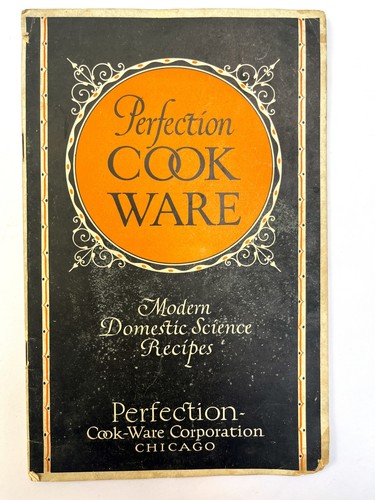 PERFECTION COOKWARE Oil Stoves Cookbook Cook Book Recipes Vintage 1920 ...