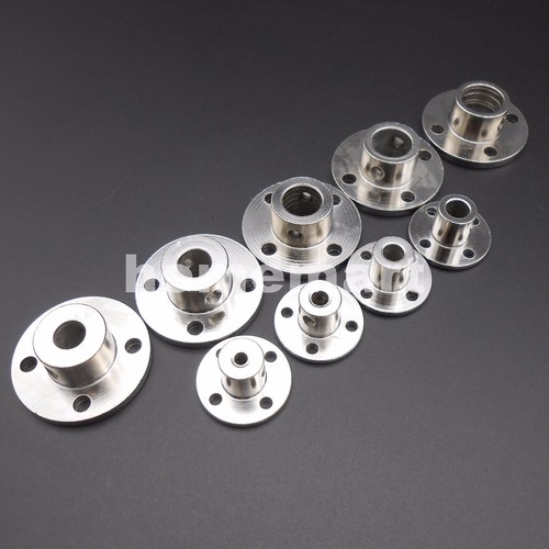 10X Rigid Flange Coupling Shaft Seat Steel Coupler 3/4/5/6/6.35/8/10/11 ...