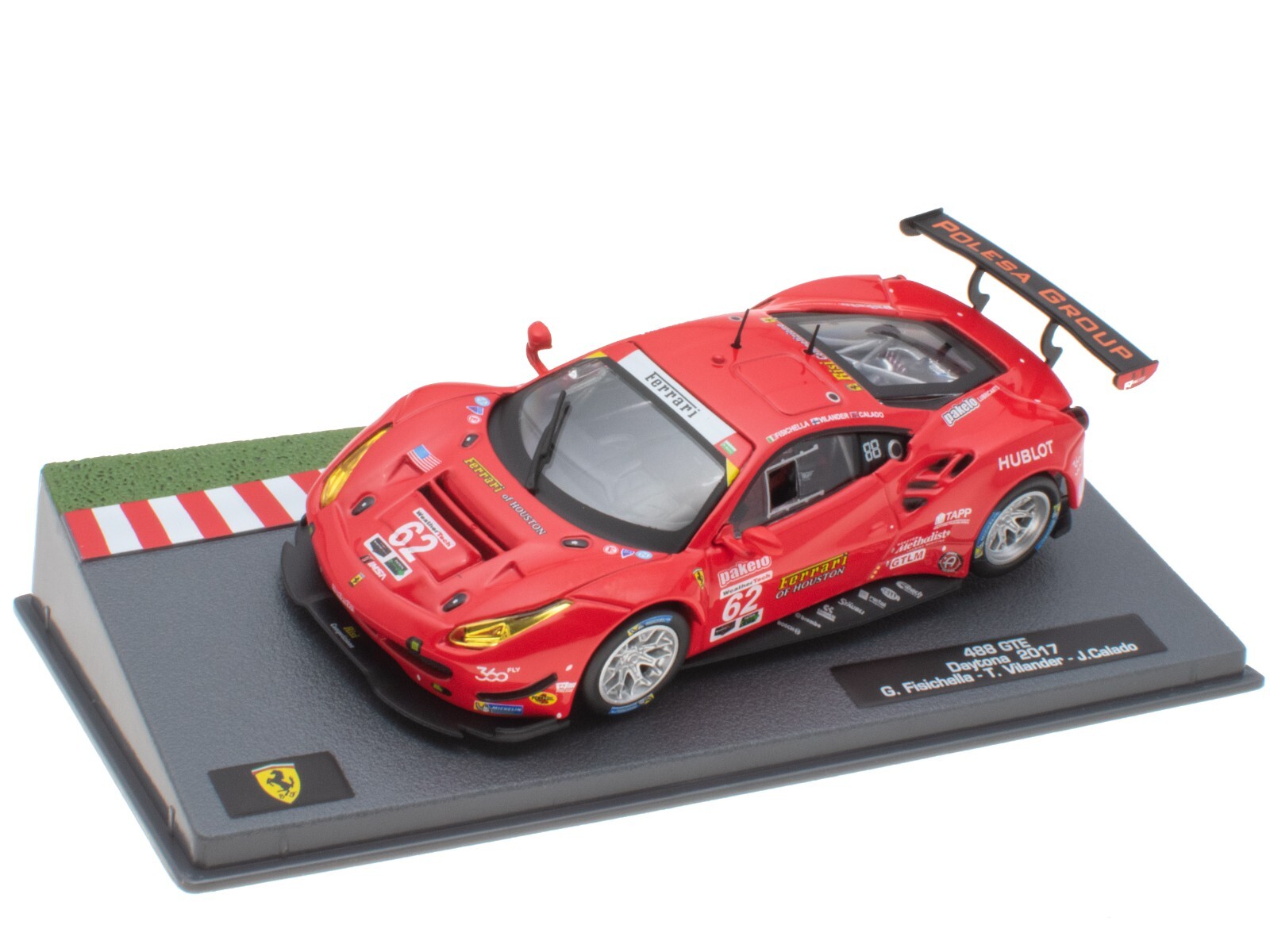 Ferrari 488 GTE Daytona 2017 - 1:43 Ixo Racing Car Collection FT001 | eBay