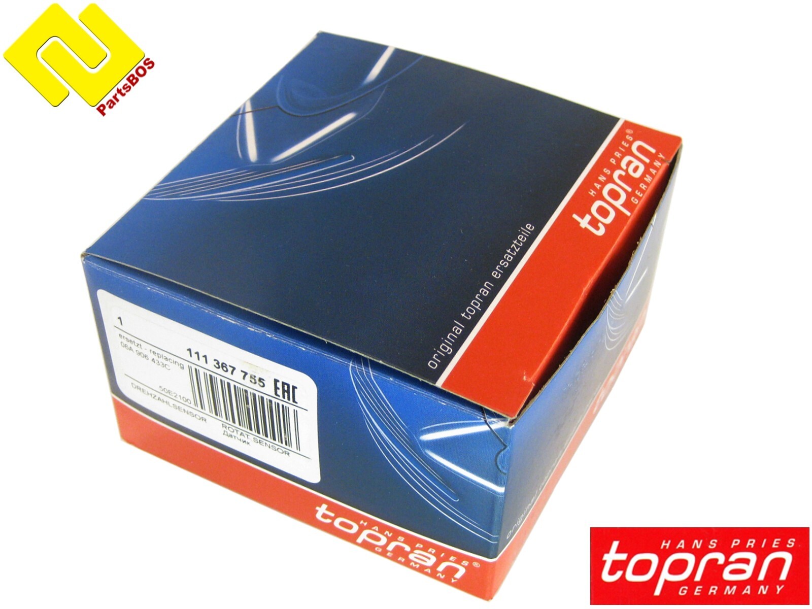 TOPRAN 111367 Crankshaft RPM Sensor 0261210147 ,0261210148 ,06A906433C ...