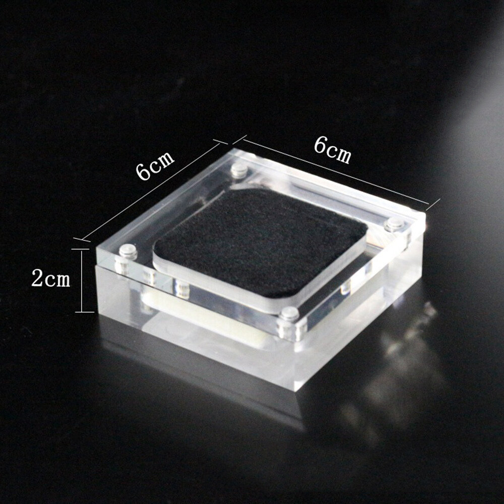 Loose Diamond Display Case Jewelry Storage Box Gem Holder Container ...